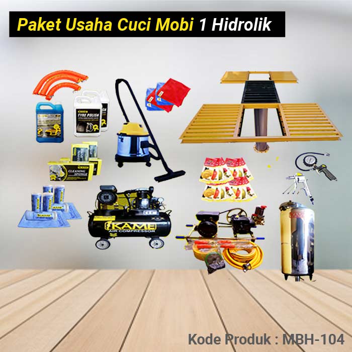 Paket cuci mobil 1 hidrolik atau Peralatan Cucian Mobilr | Hub. WA 0858 ...